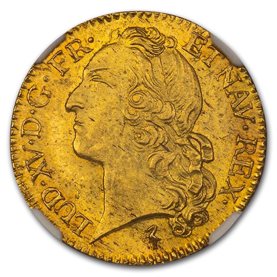 Buy 1747-W France Gold Louis D'or MS-63 NGC | APMEX