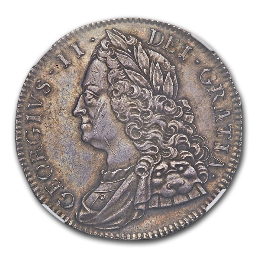 Buy 1751 Great Britain Silver Crown George II MS-61 NGC | APMEX