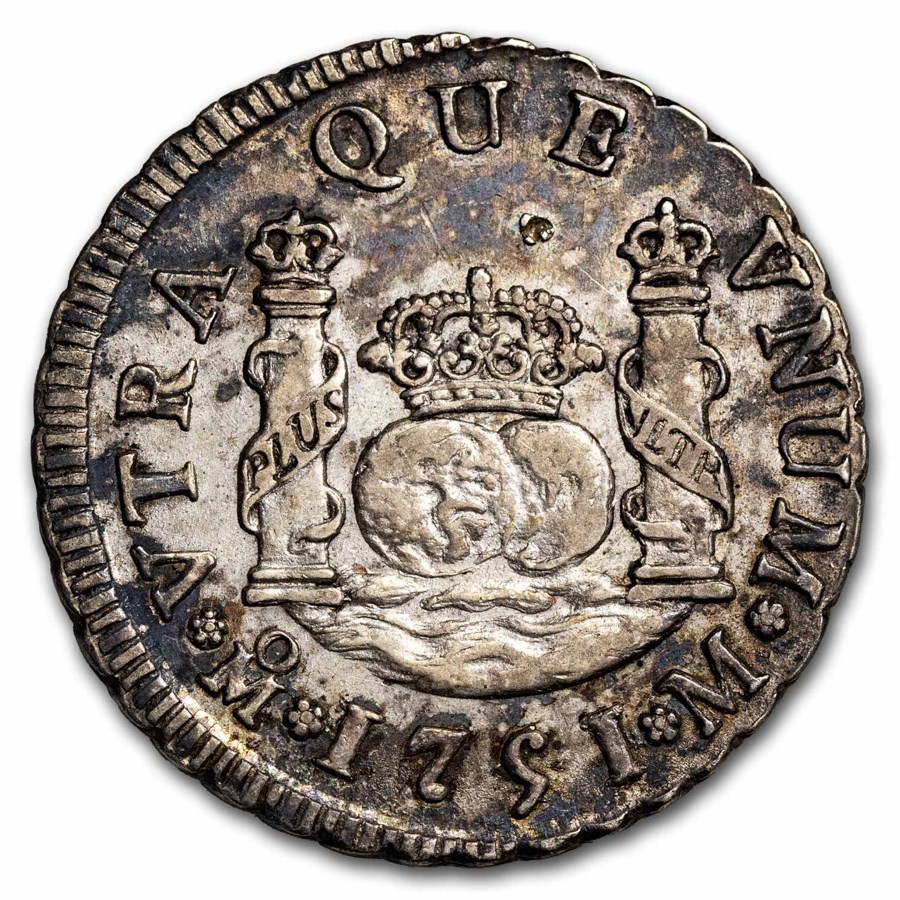 1751-Mo M Mexico 2 Reales Ferdinand VI XF