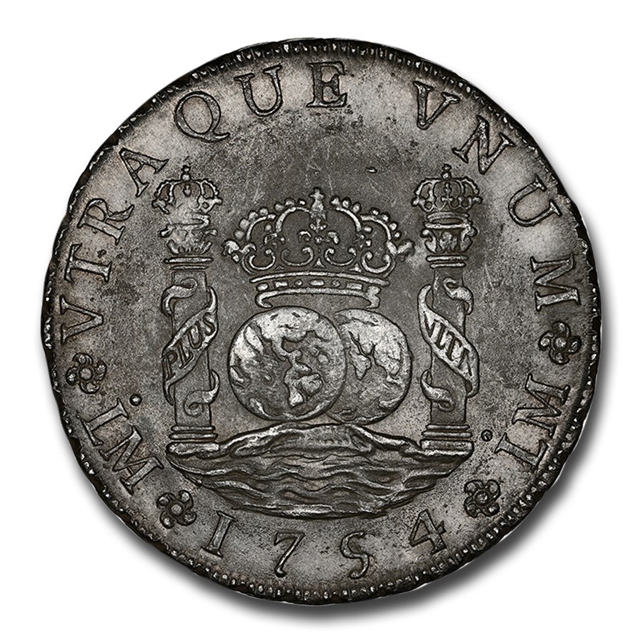 Buy 1754-Lm Peru Silver 8 Reales MS-63 NGC | APMEX