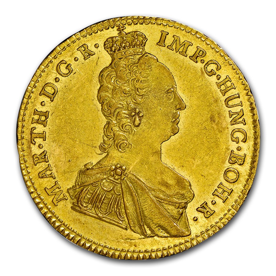 Buy 1756 Austrian Netherlands Gold 2 Souverain D'or MS-61 NGC | APMEX