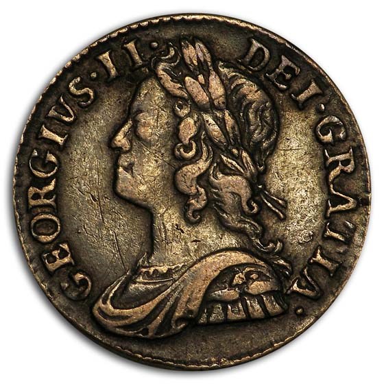 Buy 1756 Great Britain Silver 2 Pence George II VF | APMEX