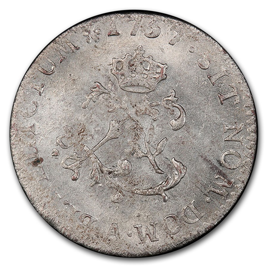 Buy 1757-A France Billon Sou Marque MS-63 PCGS (2 Sols) | APMEX