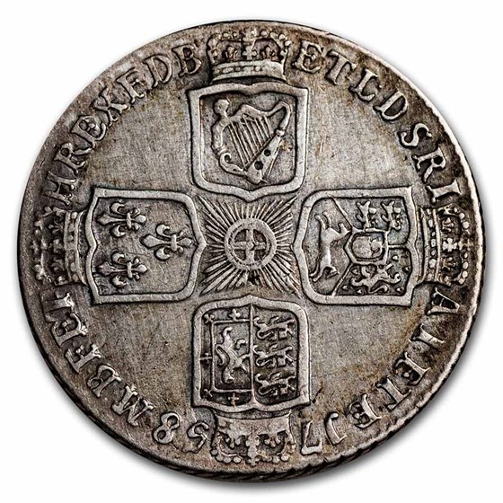 Buy 1758 Great Britain Silver Shilling George II XF | APMEX