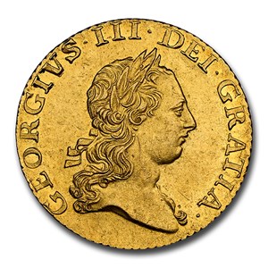 1764 Great Britain Gold 1/2 Guinea George III MS-62 NGC