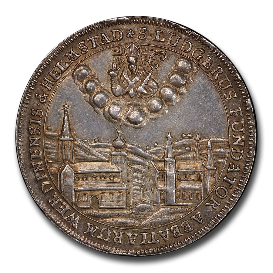 Buy 1765 German States Werden & Helmstedt Silver Thaler AU-58 PCGS | APMEX