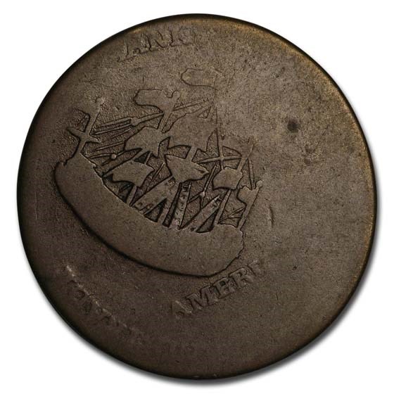 Buy 1766 William Pitt Token Halfpenny Good | APMEX