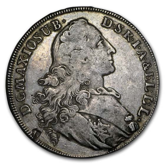 Buy 1768 Bavaria Silver Thaler Maximilian I Joseph VF | APMEX