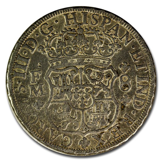 Buy 1771 Mo FM Mexico 8 Reales Charles III VF Details | APMEX