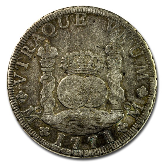 Buy 1771 Mo FM Mexico 8 Reales Charles III VF | APMEX