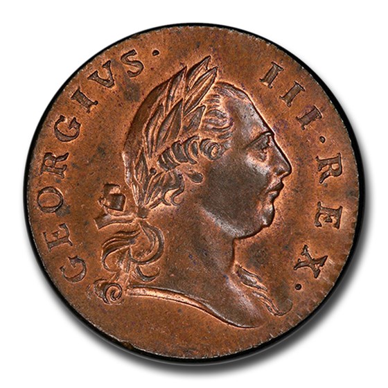 Buy 1773 Virginia Half Penny MS-65 PCGS (Period, Red/Brown) | APMEX