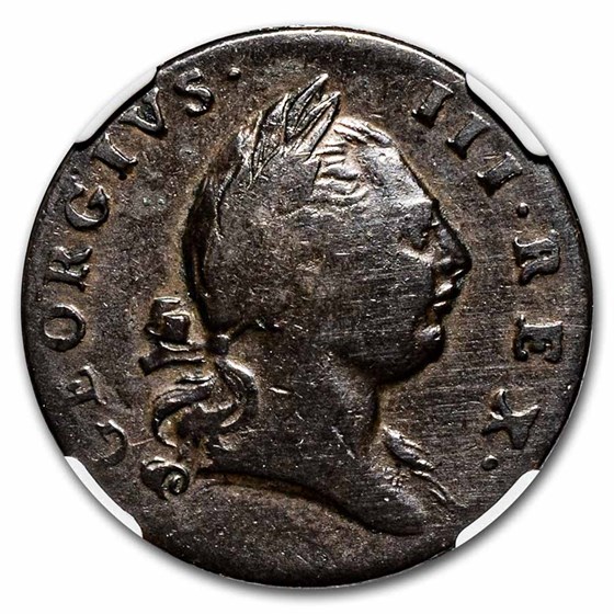 Buy 1773 Virginia Half Penny VF-20 NGC (No Period, Brown) | APMEX