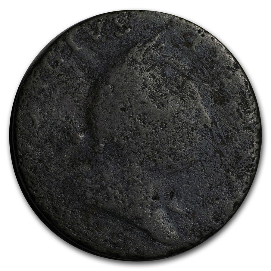 Buy 1773 Virginia Half Penny with Period Variety Very Good | APMEX