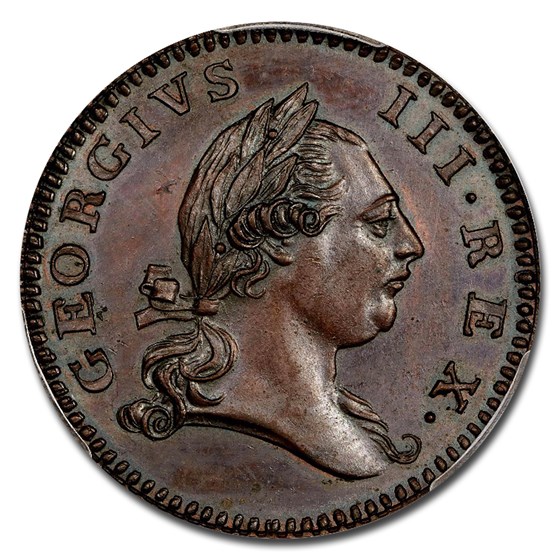 Buy 1773 Virginia Penny PR-64 PCGS (Brown) | APMEX