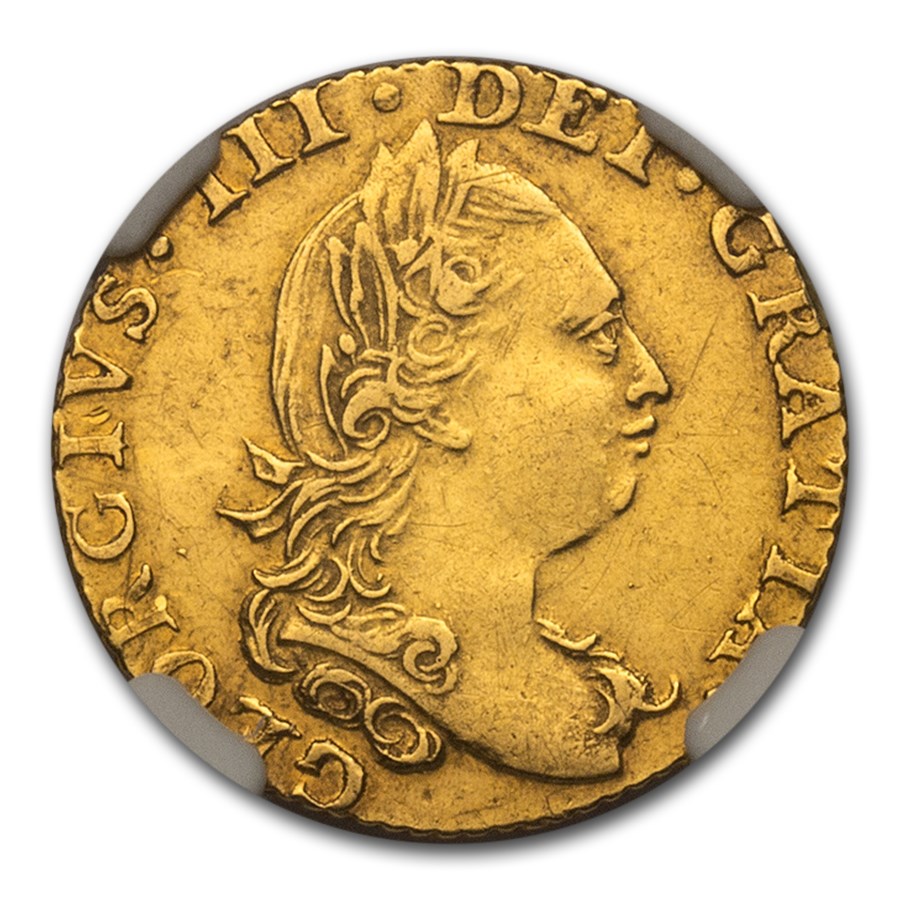 Buy 1776 Great Britain Gold Half-Guinea George III AU-53 NGC | APMEX