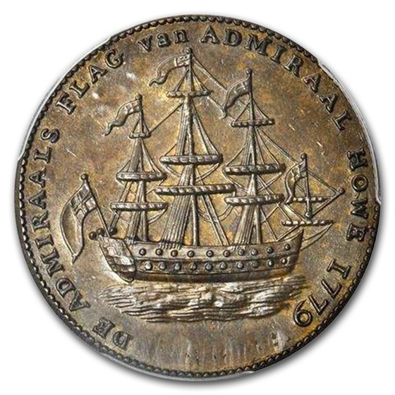 Buy 1778-1779 Rhode Island Ship Token Colonial MS-63 CAC PCGS | APMEX