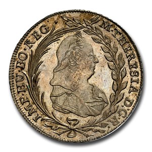 Buy 1778 Austria Silver 20 Kreuzer Theresa MS-64+ NGC | APMEX