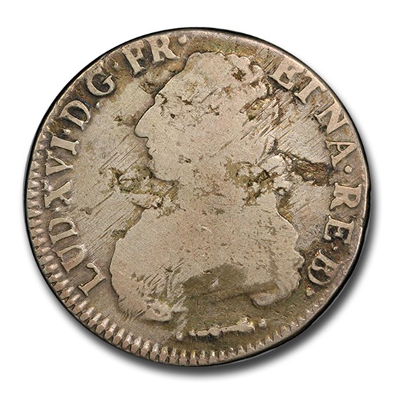 Buy 1779 France Silver ECU Louis XVI Fine-12 PCGS | APMEX