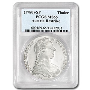 Buy 1780 Austria Silver Thaler MS-65 PCGS | APMEX