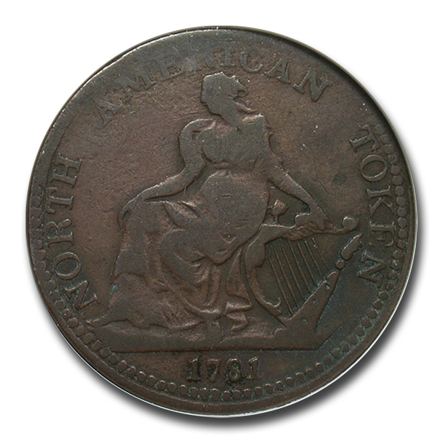 Buy 1781 North American Token VF-20 NGC | APMEX