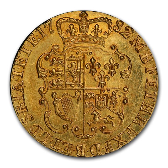 Buy 1782 Great Britain Gold Guinea George III MS-63 PCGS | APMEX