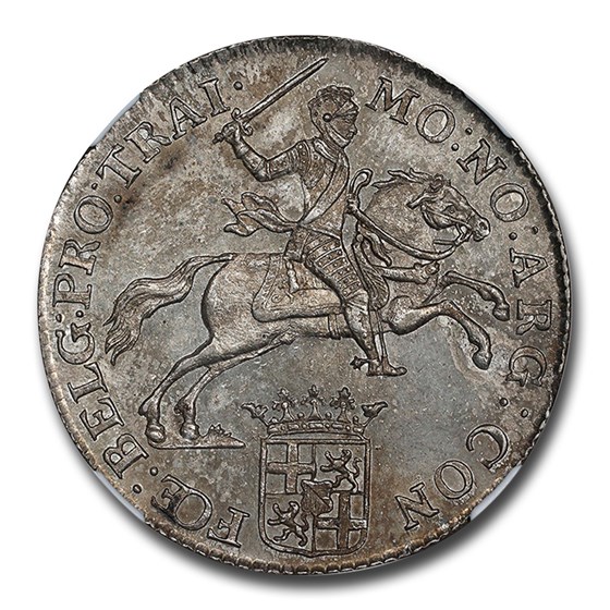 Buy 1782 Netherlands Silver 1/2 Ducaton MS-62 | APMEX