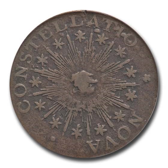 Buy 1783 Nova Constellatio, Pointed Rays, Small US VF-25 PCGS | APMEX