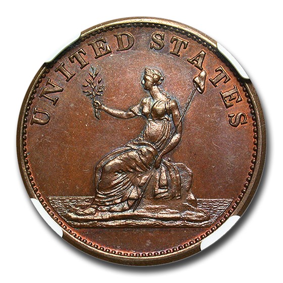 Buy 1783 Washington & Independence Copper Restrike PF-64 NGC (Brown ...