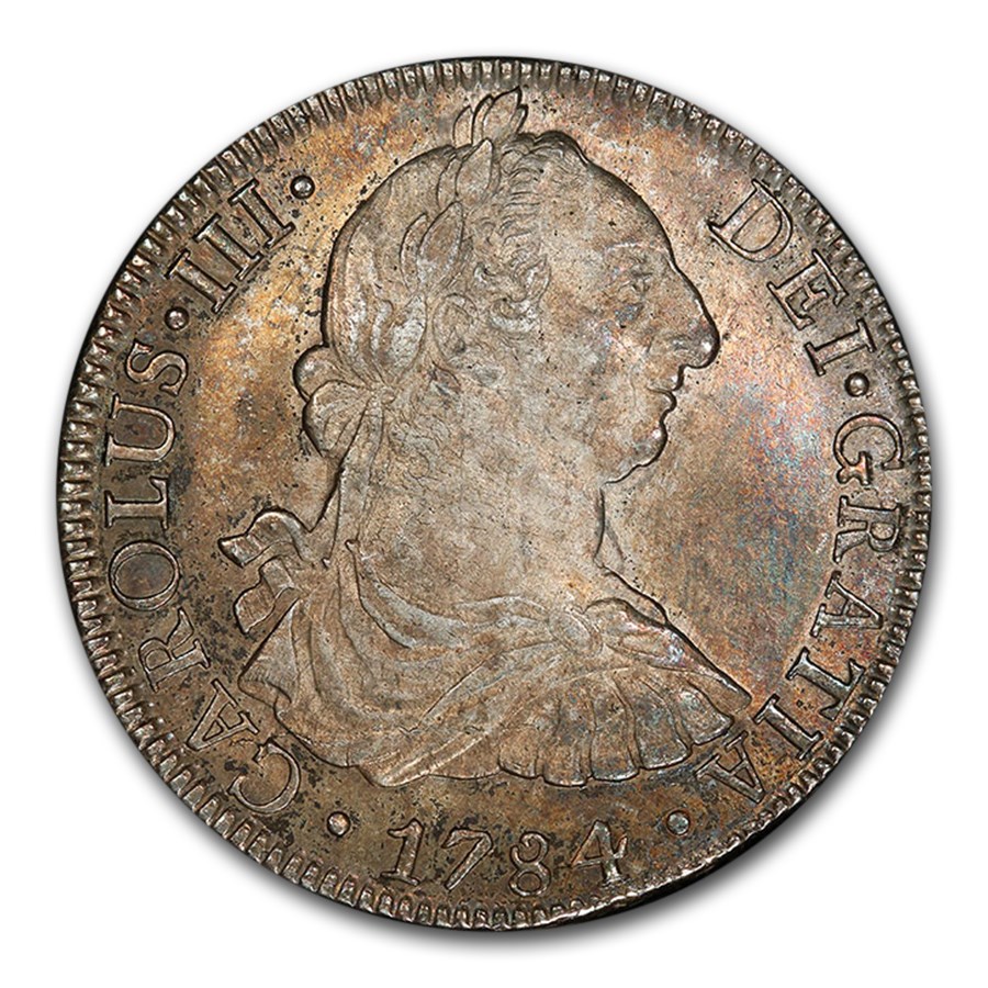 Buy 1784-Mo FM Mexico Silver 8 Reales MS-63 PCGS | APMEX