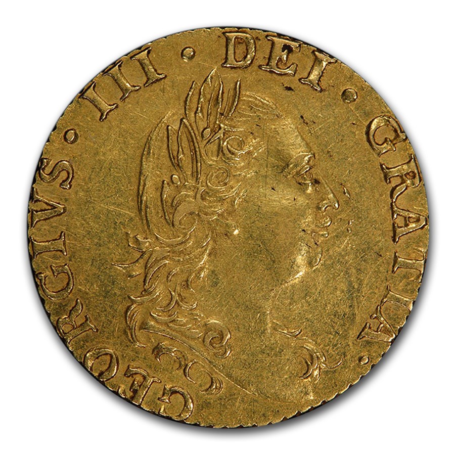 Buy 1785 Great Britain Gold Half-Guinea George III AU-58 PCGS | APMEX