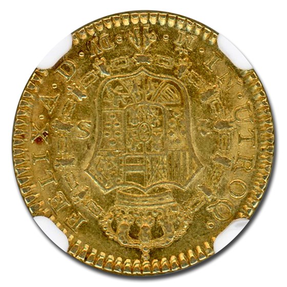 Buy 1785-M Spain Gold Escudo Charles III XF-45 NGC | APMEX