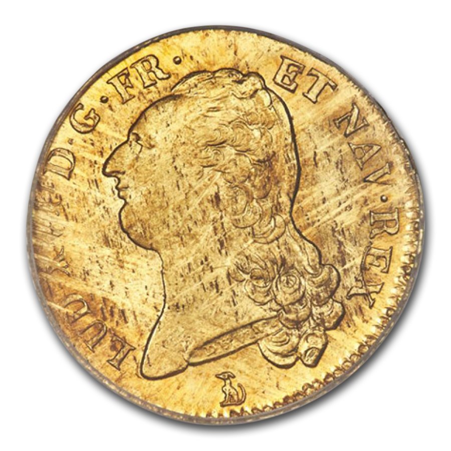 Buy 1786 France Gold 2 Louis D'or MS-64 PCGS | APMEX