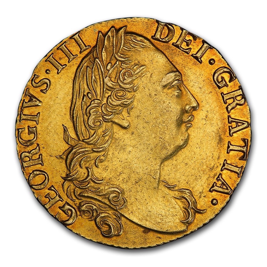 Buy 1786 Great Britain Gold Guinea George III AU-58 PCGS | APMEX