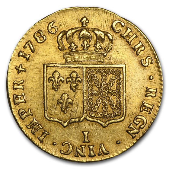 Buy 1786-I France Gold 2 Louis D'or XF | APMEX
