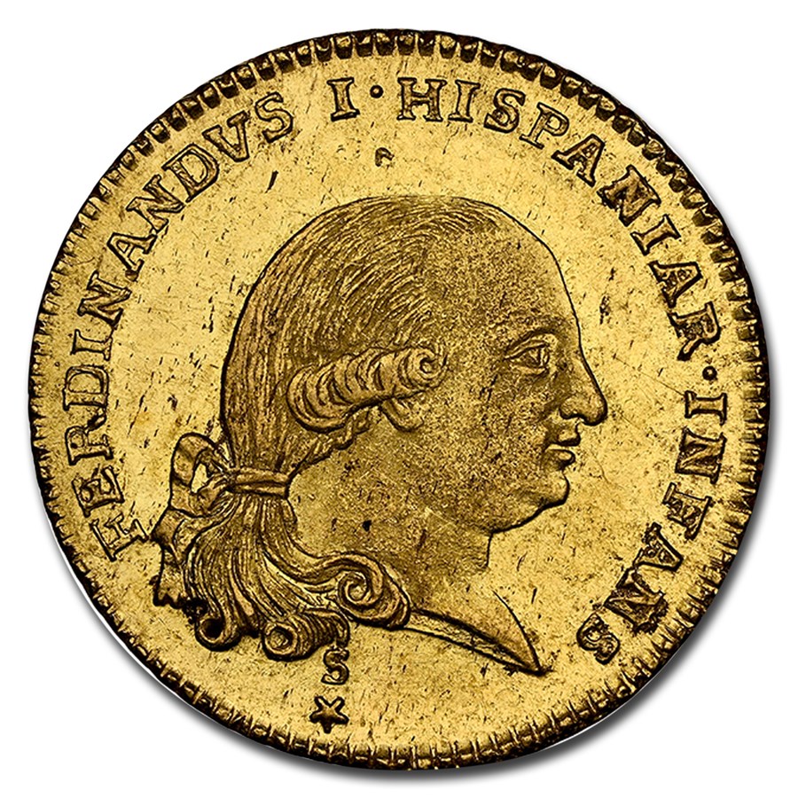 Buy 1786 Italy Gold Doppia Ferdinando MS-63+ (Parma) | APMEX