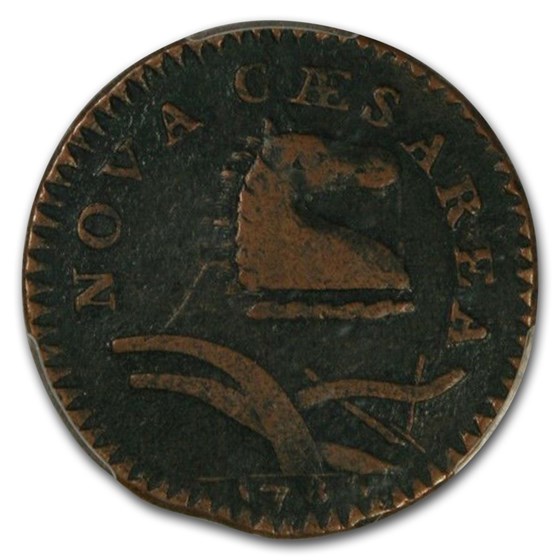 Buy 1786 New Jersey Bridle Colonial Copper Cent VF-30 PCGS | APMEX