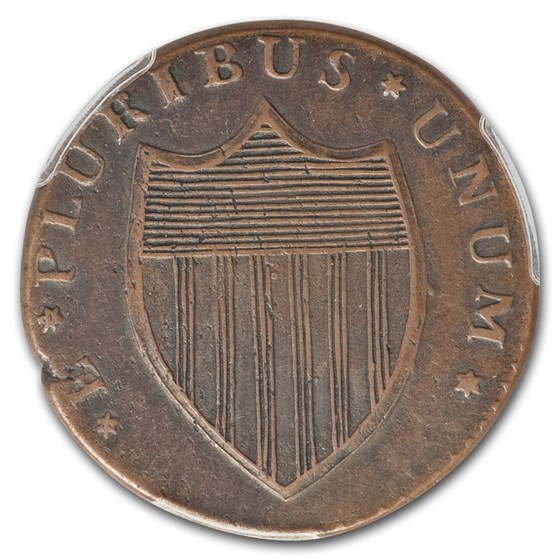 Buy 1786 New Jersey Colonial Copper Cent XF-40 PCGS (Plow Beam) | APMEX