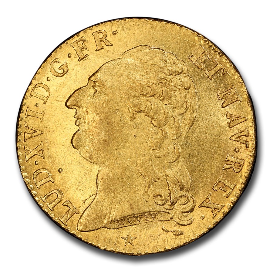 Buy 1786-W France Gold Louis d'Or Louis XVI MS-64 PCGS | APMEX
