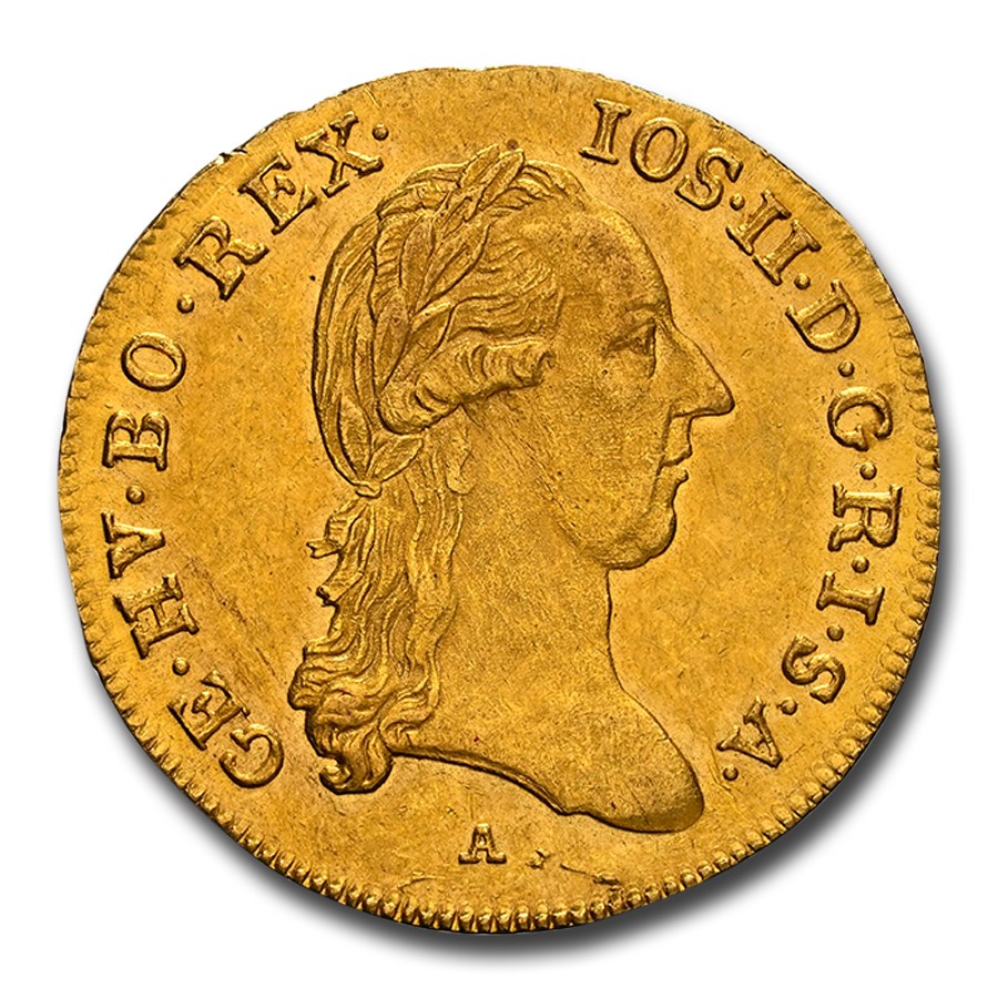 Buy 1787-A Austria Gold Ducat Joseph II MS-63 NGC | APMEX