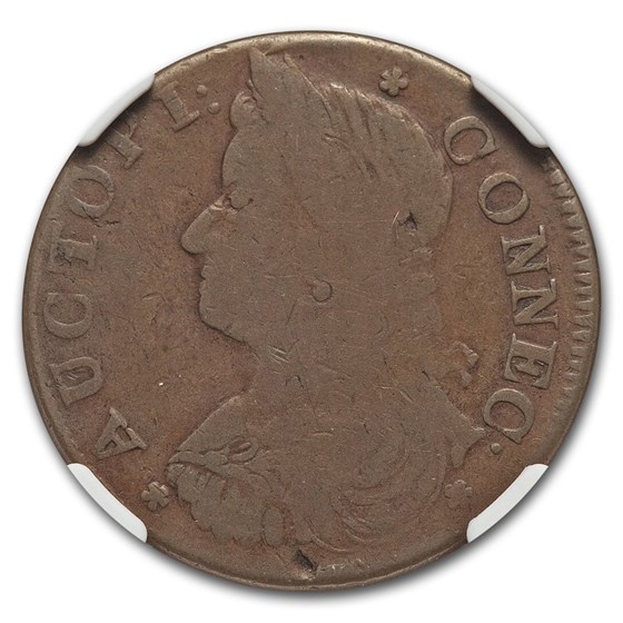 Buy 1787 Connecticut Copper Bust Left AUCTOPI Fine-12 NGC (BN, M 42 ...