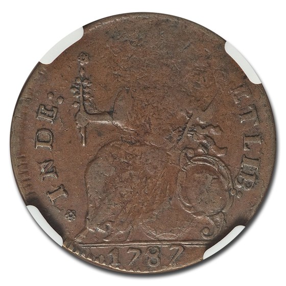 Buy 1787 Connecticut Copper Draped Bust Left XF-45 NGC (Brown) | APMEX
