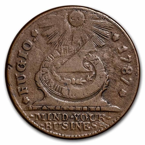 Buy 1787 Fugio Cent Fine | APMEX