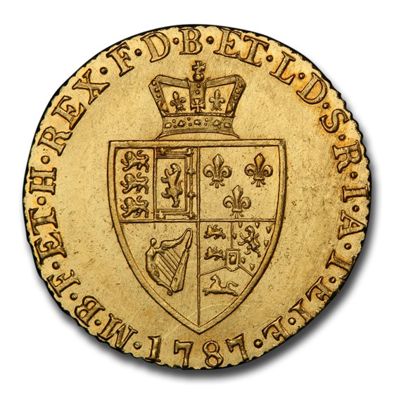 Buy 1787 Great Britain Gold Half Guinea George III MS-62 NGC | APMEX