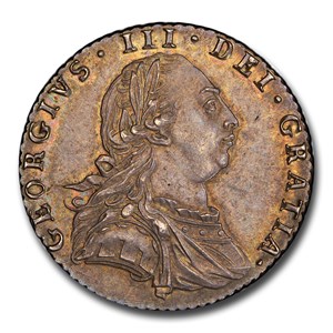 Buy 1787 GB Silver Sixpence George III MS-63 | APMEX