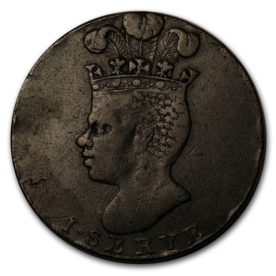 Buy 1788 Barbados Penny VF | APMEX