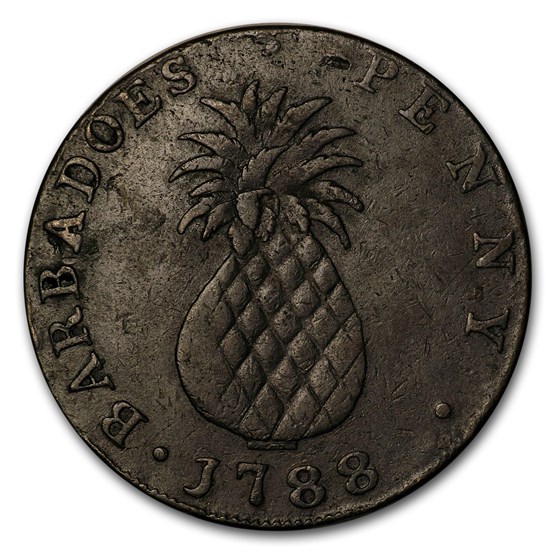 Buy 1788 Barbados Penny VF | APMEX