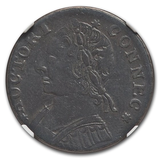 Buy 1788 Connecticut Copper Mailed Bust Left VF-35 NGC (Brown) | APMEX