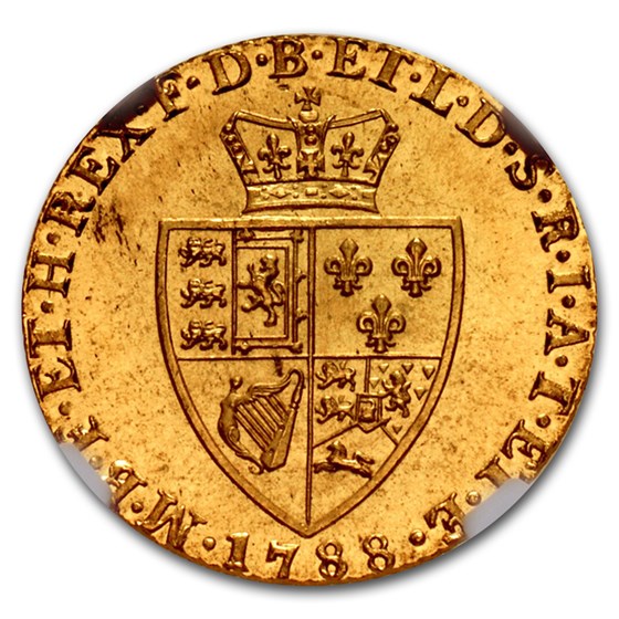Buy 1788 Great Britain Gold Guinea George III MS-65 NGC | APMEX