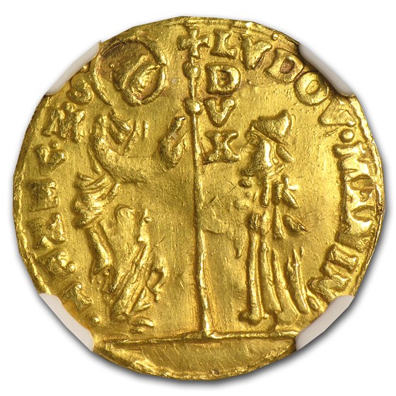 Buy 1789-1797 Venice Gold Zecchino Ducat AU Details NGC (Random) | APMEX
