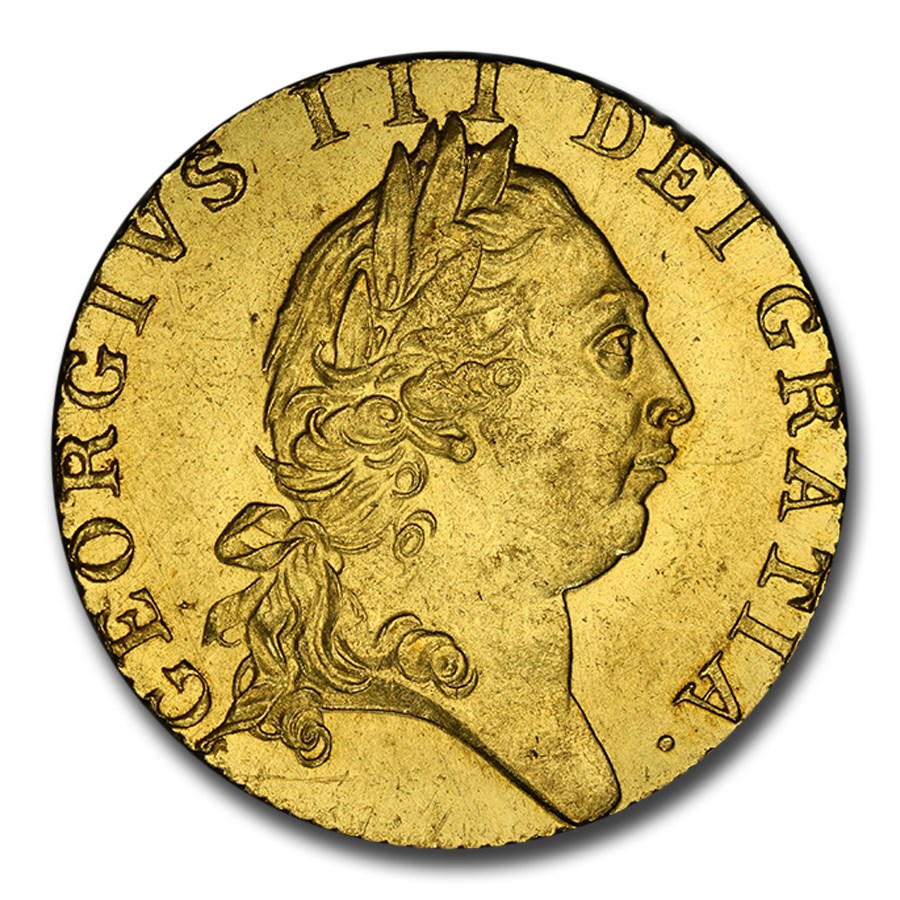 1790 Great Britain Gold Guinea George III MS-62 PCGS